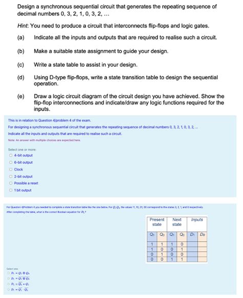 Solved Design A Synchronous Sequential Circuit That Chegg