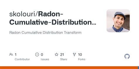 Github Skolouriradon Cumulative Distribution Transform Radon Cumulative Distribution Transform