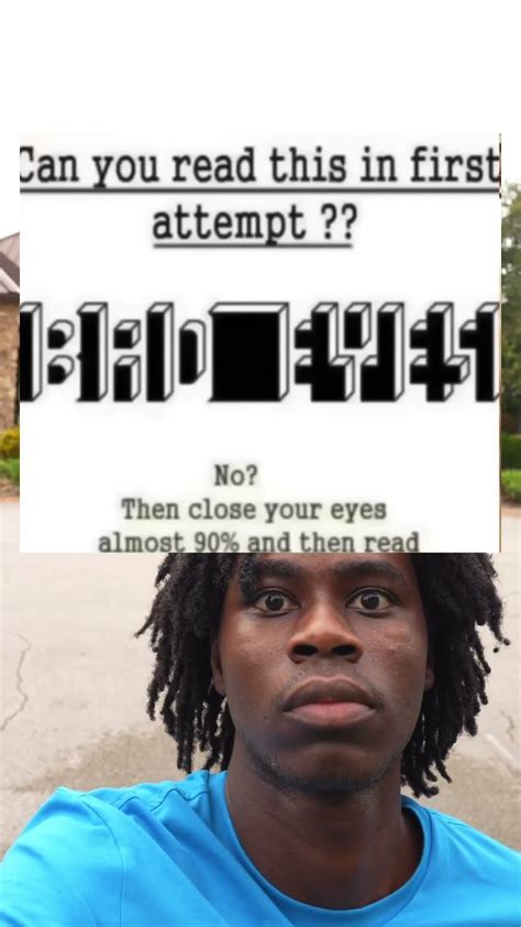Can You Read This In First Attempt Youtube