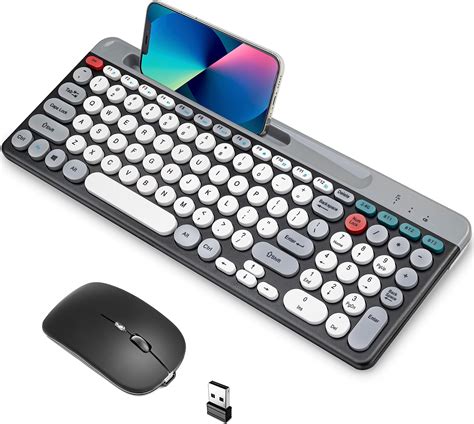 Wireless Keyboard And Mouse Combo Multi Device Bluetooth 2 4g Keyboard Mouse With
