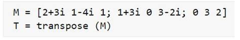 Matlab Transpose Different Examples Of Matlab Transpose