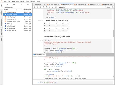 Educational Jupyterlab Tutorial With Kinetica Kinetica