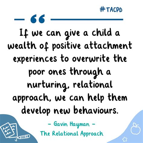 Ta Cpd Transforming Behaviour And Relationships Through Nurture