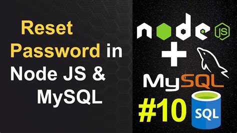 Reset Password Process In Node Js And Mysql Node Js And Mysql Api 10