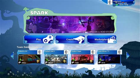 Project Spark User Interface On Behance