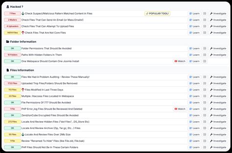 Screenshots Of The Mysites Guru Service