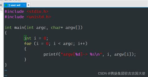 Linux 命令行参数