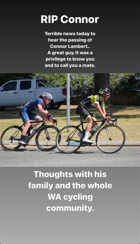 Australian Cyclist Connor Lambert Killed In Training Crash In Belgium