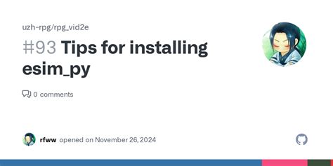 Tips For Installing Esim Py Issue Uzh Rpg Rpg Vid E GitHub