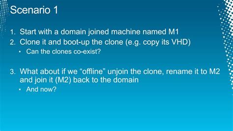 Ppt Impact Of Cloning And Virtualization On Active Directory Domain