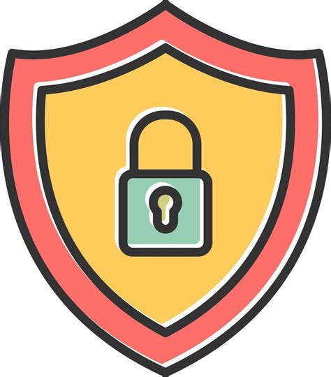 Security Shield Vector Icon 19966968 Vector Art At Vecteezy