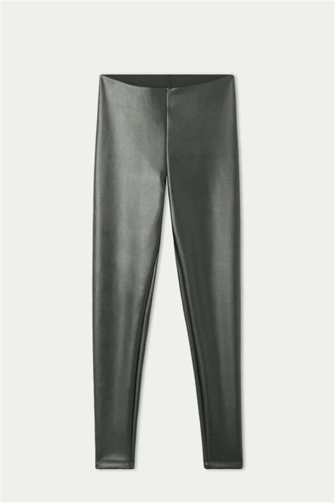 Thermal Faux Leather Leggings Leggings Women Tezenis