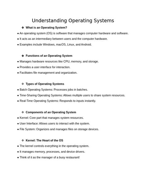 Ict G8 Pdf Operating System Graphical User Interfaces