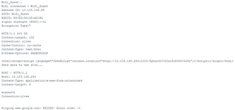 Send Data POST Protocole With Arduino To Web Page Javascript Networking Protocols And