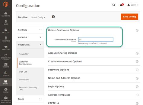 How To Configure Customer Accounts In Magento 2