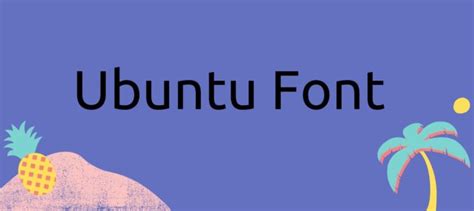 Ubuntu Font Free Download