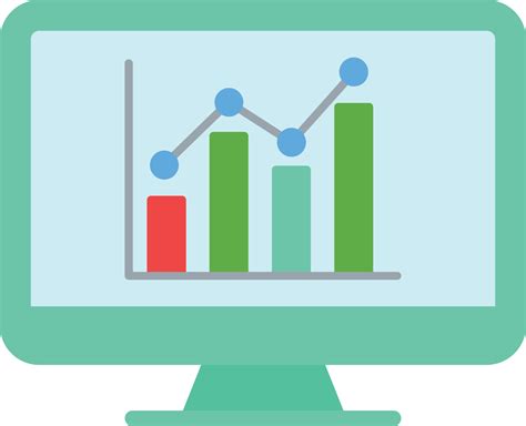 Data Analytics Flat Icon Vector Art At Vecteezy
