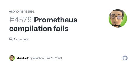 Prometheus Compilation Fails · Issue 4579 · Esphomeissues · Github