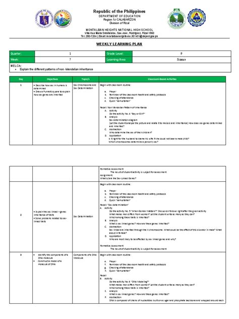 Dimaporo Mohammad Javier D Wlp Week 7 Pdf Dna Gene