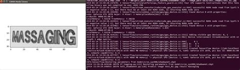 Crnntensorflow Convolutional Recurrent Neural Networkscrnn For