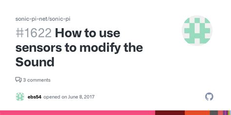 How To Use Sensors To Modify The Sound Issue 1622 Sonic Pi Net Sonic Pi GitHub