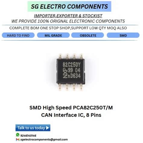 SMD High Speed PCA C T M CAN Interface IC Pins at piece इटरफस आईस in Hyderabad