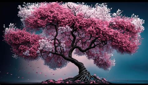 Premium Photo Cherry Tree Background