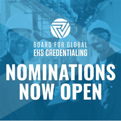 Board Of Directors Nomination Process Board For Global Ehs