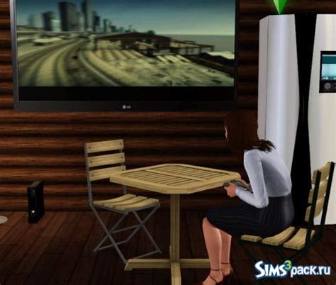 Скачать xBox 360 черный и серый для Симс 3