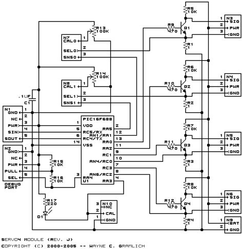 Servo Module Revision J