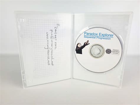 paradox explorer sequential progression dvd sensory research — hkresale