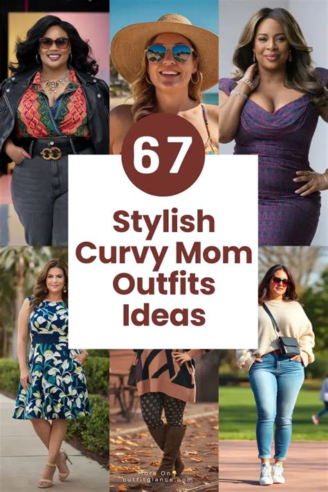 Stylish Curvy Mom Outfits Ideas For Every Occasion