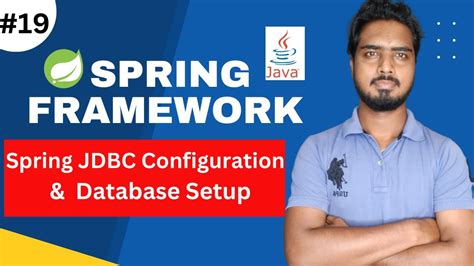 19 spring jdbc configuration database setup spring jdbc tutorials