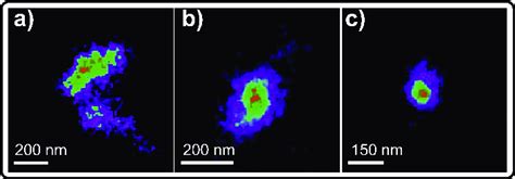 Stxm Absorption Images Measured At 320 Ev Of Aged Soot Particles