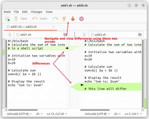 How To Use Meld Diff Tool In Linux