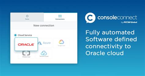Connect To Oracle Cloud Platform Console Connect
