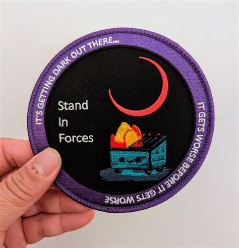 Fantastic Dumpster Fire Patch Andy Mallamo