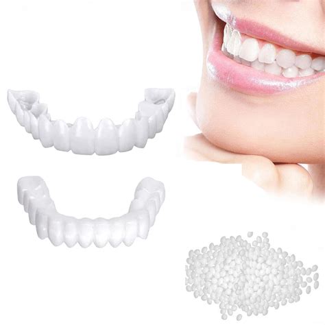 Brightviee Temporary Teeth Veneers 2 Pairs For Men Cosmetic