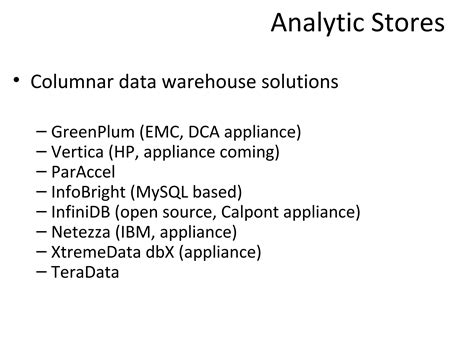 Sql Nosql Bigdata In Data Architecture Ppt