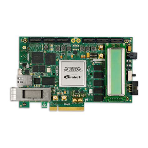 Altera Stratix V Gx Fpga Reference Manual Pdf Download Manualslib