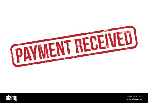 Payment Received Rubber Stamp Seal Vector Stock Vector Image And Art Alamy