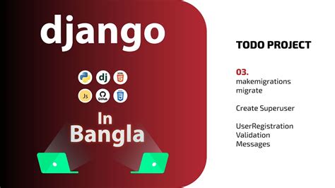 3 User Registration With Validation Messages Createsuper User Django Todo Website In