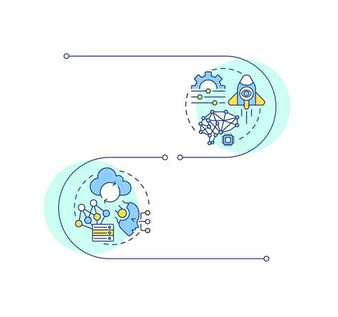 approaches in statistical analysis infographic vertical sequence rag
