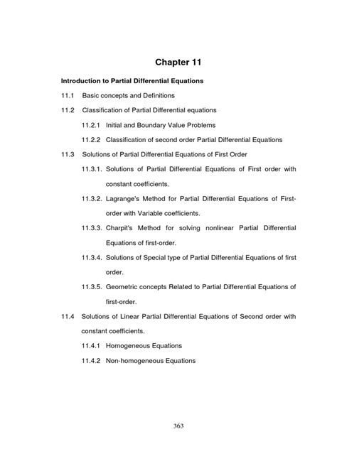 Chapter 11 Introduction To Pde Pdf Pdf Boundary Value Problem Partial Differential Equation