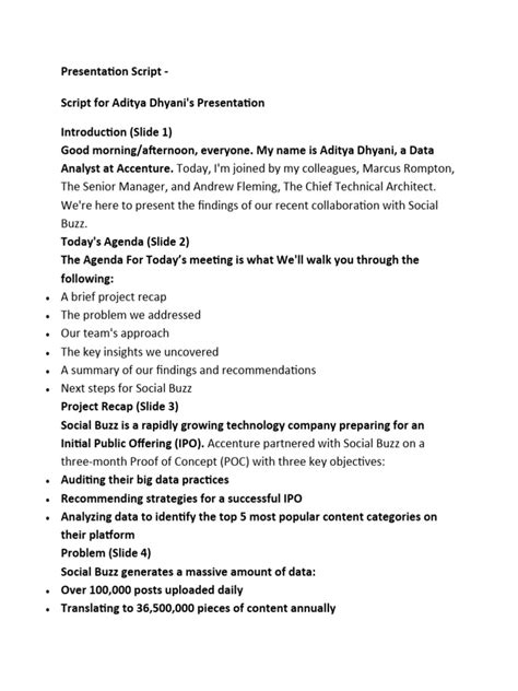 accenture presentation script pdf data computing