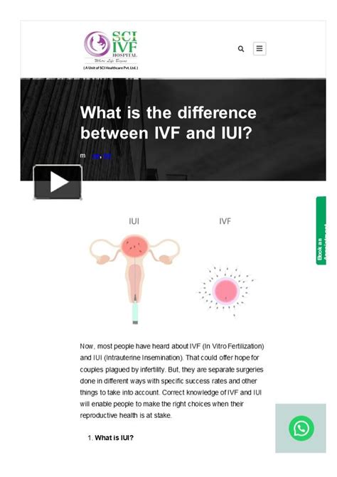 PPT – What is the difference between IVF and IUI? PowerPoint presentation | free to download ...