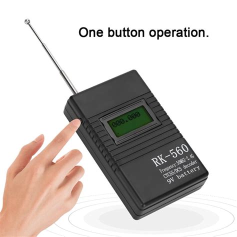 Rk560 Mini Radio Frequentie Meter Met Ctcssdcs De Vicedeal