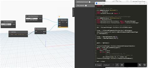 Getting An Error With Select Model Elements Revit Dynamo