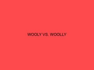 Wooly Vs Woolly What S The Difference Main Difference