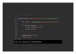 Building UWP Apps With React Native PPT